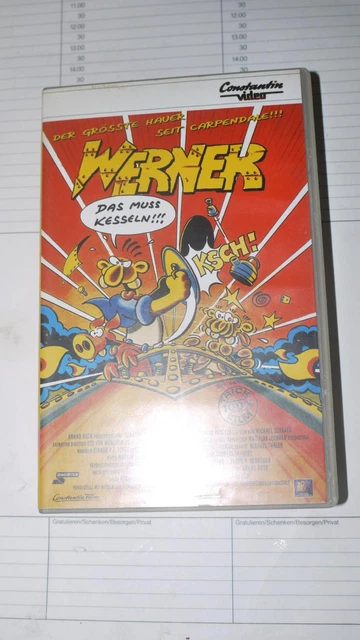 WERNER DAS MUSS Kesseln VHS VIDEO Kassette EUR 1,00 - PicClick FR