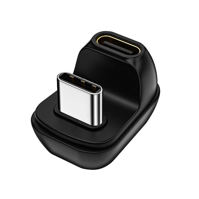 40GBPS DATA ADAPTER Mini U-Shape USB C Female to Male Converter (USB 2. ...