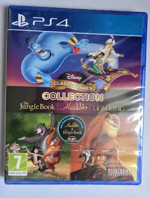 DISNEY CLASSIC GAMES Collection: Jungle Book, Aladdin, Lion King PS4 ...