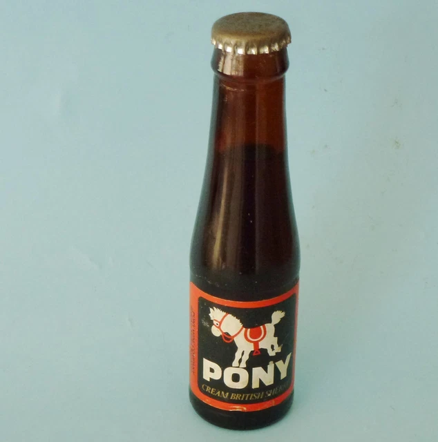 RARE VINTAGE 1960'S Collectable Unopened Bottle Of Pony Cream British ...