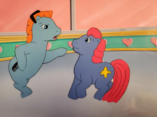 MY LITTLE PONY Original Production Cel Cell Animation Art Background £ ...