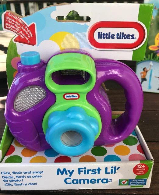 LITTLE TIKES MY First Lil' Camera Purple Toy Light Sounds, Preschool ...