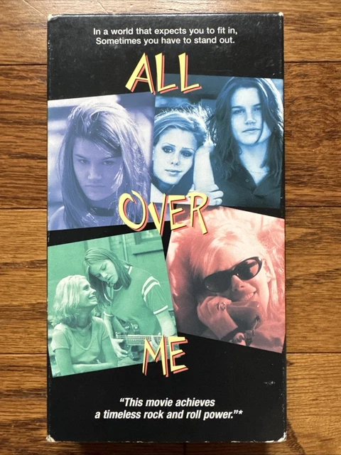ALL OVER ME (VHS, 1997) Alison Folland Tara Subkoff Cole Hauser Wilson ...