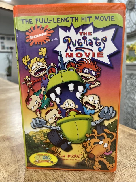 NICKELODEON THE RUGRATS Movie VHS Video Tape VTG Nick Jr Orange £5.75 ...