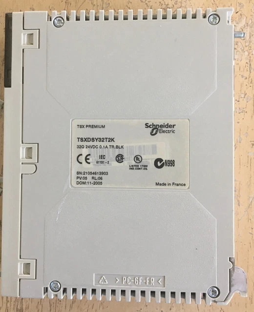 SCHNEIDER ELECTRIC MODICON Premium TSXPSY2600 / 100/240 VAC 26W POWER ...