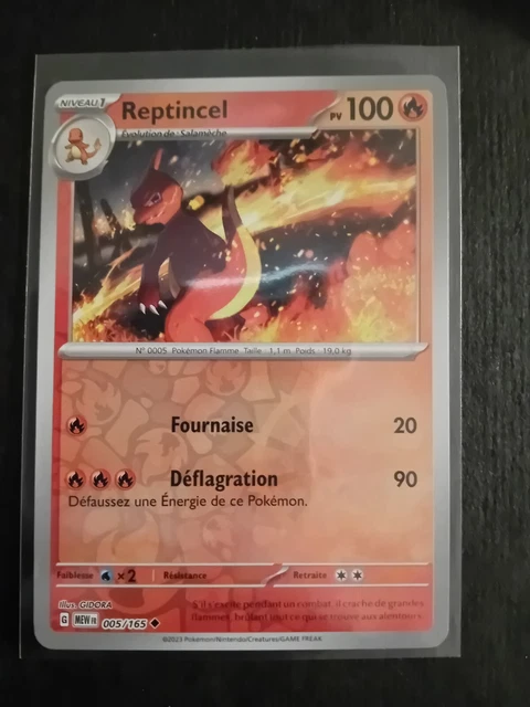 CARTE POKÉMON REPTINCEL Reverse 005/165 EV3.5 Mew 151 Neuf Mint vf fr EUR 2,80 - PicClick FR