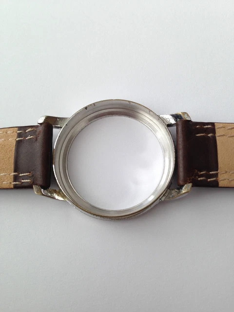 VINTAGE SWISS MADE Automatic Watch Unusual Ultramar contrachoque ...