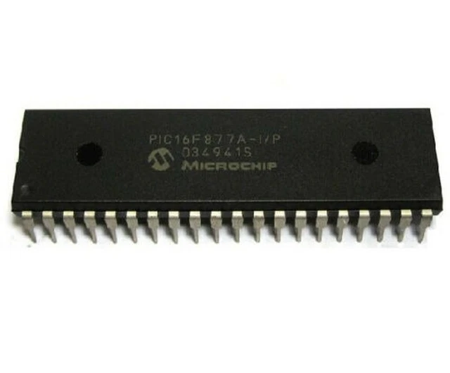 MICROCONTRÔLEUR IC PIC16F877A-I/P PIC16F877A DIP40 16F877A-I/P ...