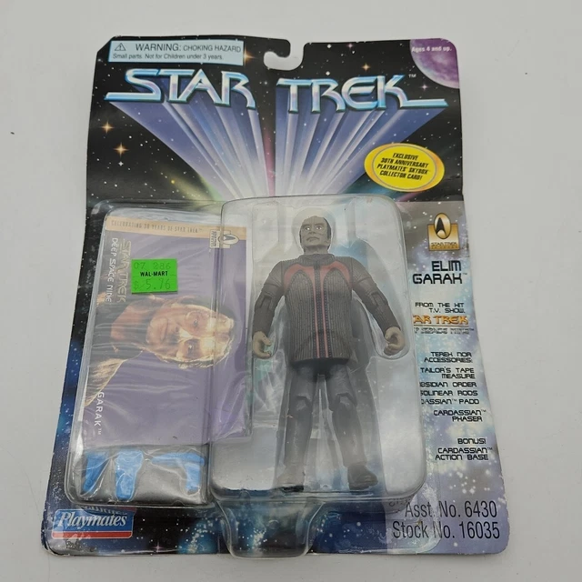 RARE STAR TREK Deep Space Nine Elim Garak figure DS9 Playmates Toys $19 ...