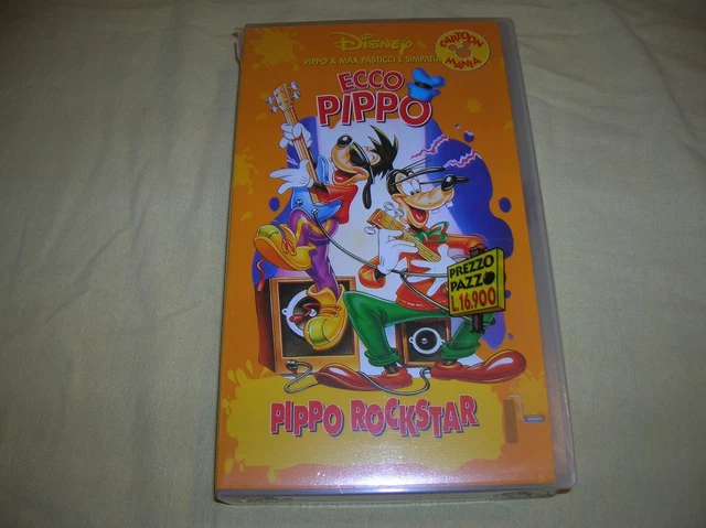 ECCO PIPPO - Pippo Rockstar - ! Vhs Nuova Sigillata Da Collezione! Rara ...