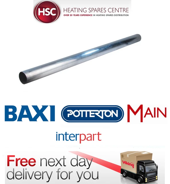 BAXI SYSTEM 35/60 & 60/100 Flue Duct Pipe 247749 - Genuine - Free ...