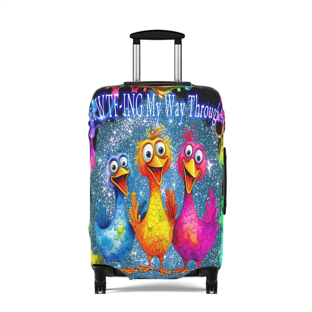 LUGGAGE COVER, CHICKENS, WTFing my way through, awd-1690 $24.79 ...