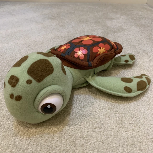 DISNEY FINDING NEMO Surfer Talkin Squirt Turtle Plush Toy Stuffed ...
