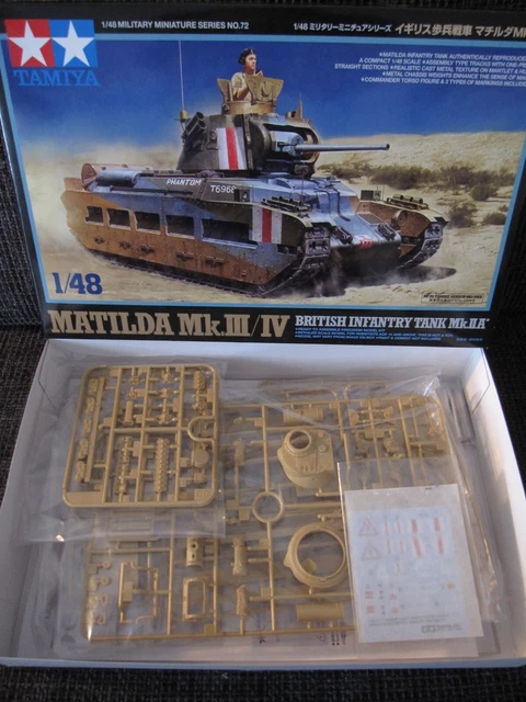 BRIT. INFANTRY TANK Matilda Mk. III/IV von Tamiya im Maßstab 1:48 *NEU ...
