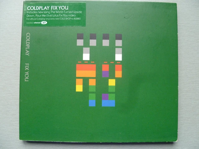 COLDPLAY 'FIX YOU' (CDRS6671) 2005 4 Track Enhanced Digipak EU CD EX/EX EUR 2,92 - PicClick IT