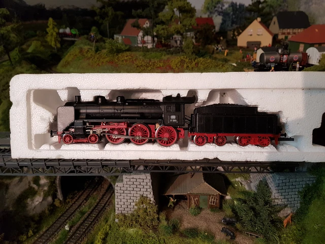 ROCO HO DAMPFLOK DB BR 17 1203 Digital Bastlerlok Rauchfunktion und ...