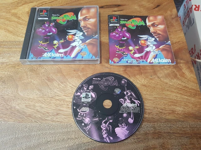 SPACE JAM PS1 Playstation 1 Game Looney Toons Complete With Manual £14. ...