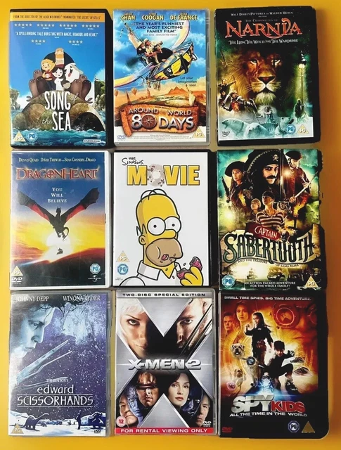 CHILDREN’S DVDS BUNDLE Family Films FREE P&P DISNEY Simpsons Kids ...