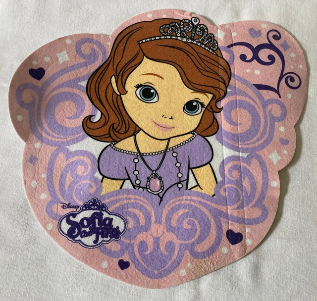 DISNEY JR. LIVE SOFIA THE FIRST PENNANT Felt Wall Hanging 1st on Stage ...