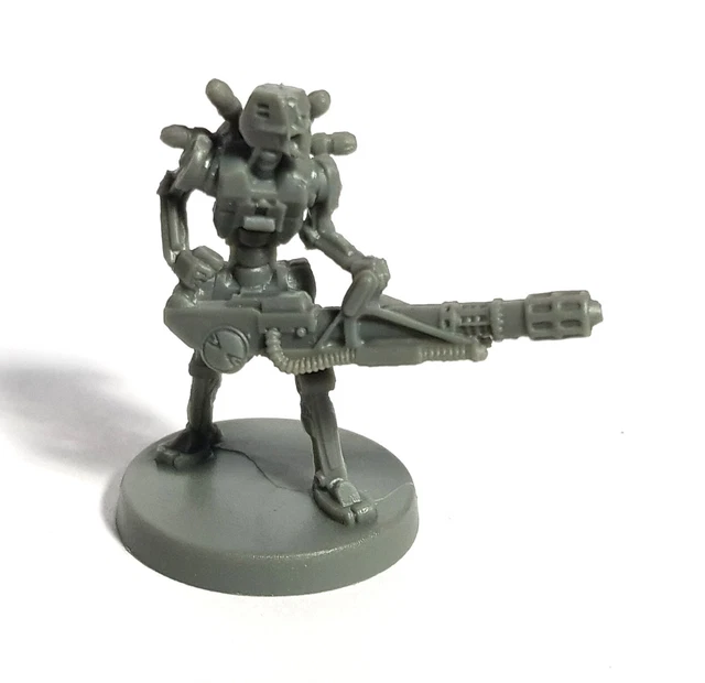 1 X ROBOT CYBER REAVERGATLING GUN - REAPER BONES miniature rpg android ...