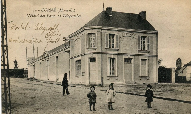 FRANCE CORNE - L'Hotel des Postes et Telegraphes old postcard £1.92 ...