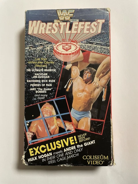 WWF WRESTLEFEST VHS 1990 VHS Tape Coliseum Video £46.38 - PicClick UK