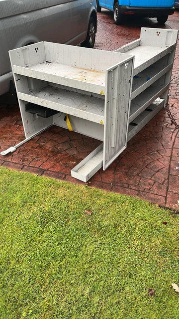 VW CADDY MAXI metal van racking shelving £100.00 - PicClick UK