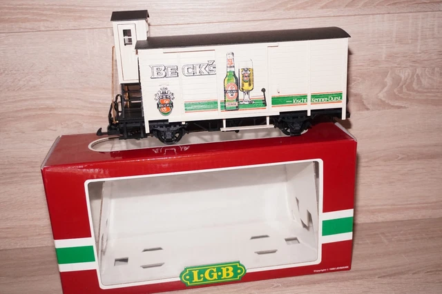 BOD/1] LGB SPUR G 4026 Güterwagen Bierwagen "Beck´s", TOP in OVP EUR 79,99 - PicClick DE