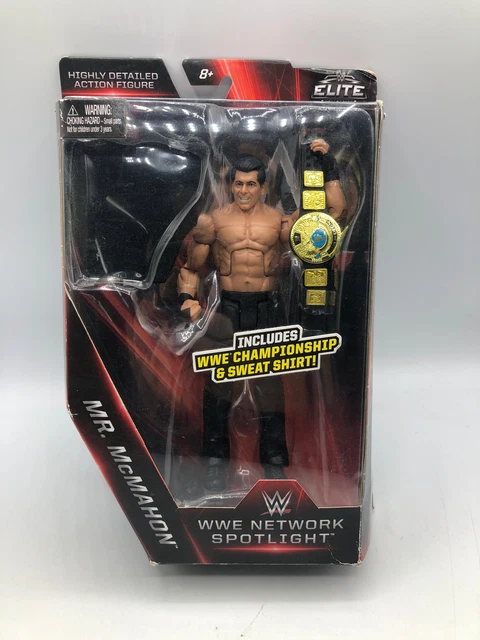 WWE ELITE COLLECTION WWE Network Spotlight Mr. McMahon Vince Action Fi esclusivo EUR 194,86 ...