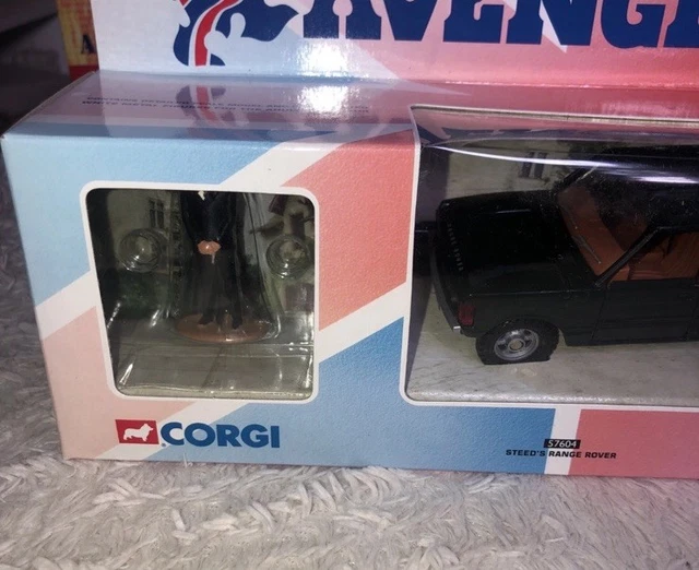 CORGI THE NEW Avengers Range Rover With Steed Figure 1/36 57604 £49.99 ...