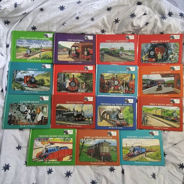 THOMAS THE TANK Engine Book Club Collection The Rev Awdry 1994 Vintage ...