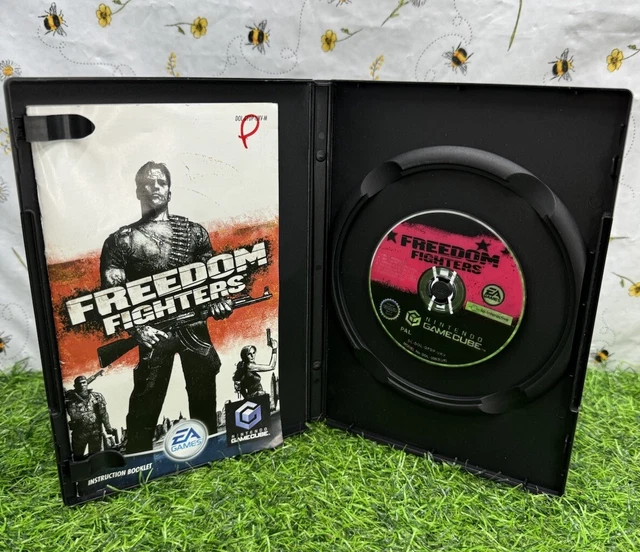 FREEDOM FIGHTERS NINTENDO GameCube No Cover, Disc & Manual Only Working ...