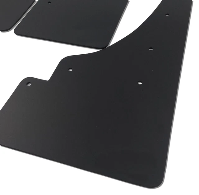 RALLYFLAPZ MUD FLAPS & Fixing Kit to fit Hyundai Kona N 2021-23 Black ...