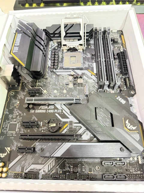 ASUS TUF GAMING Z490 Motherboard CPU Socket Pins Damaged Spares Or ...