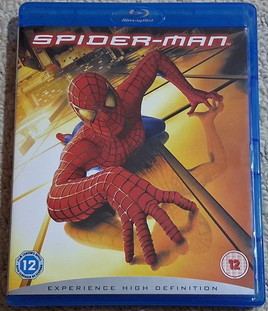 SPIDER-MAN BLU-RAY SAM Raimi Tobey Maguire Kirsten Dunst £5.75 ...