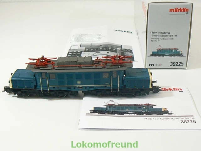MÄRKLIN H0 39225, E - Lok, BR 194 DB, mhi, digital, mfx+, sound, OVP ...