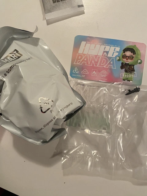 POP MART X Skull Panda HYPE PANDA Blind Box Sealed Bag The Rapper $10. ...