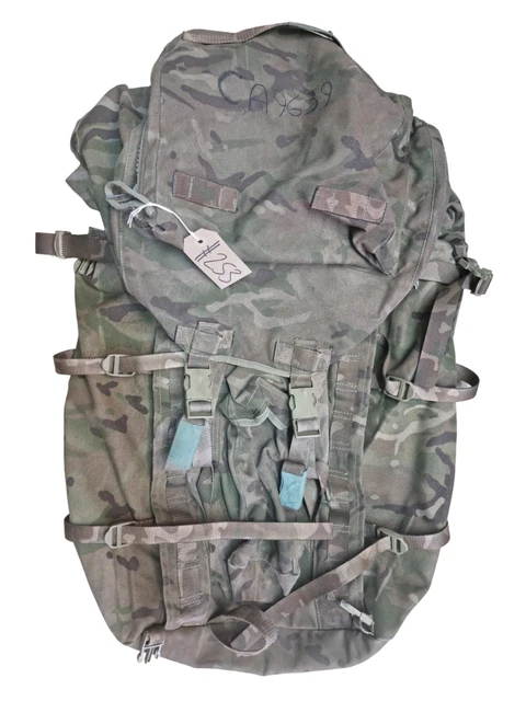 ORIGINAL BRITISH ARMY Issue MTP Camo Multicam Long Back Bergen/Rucksack ...