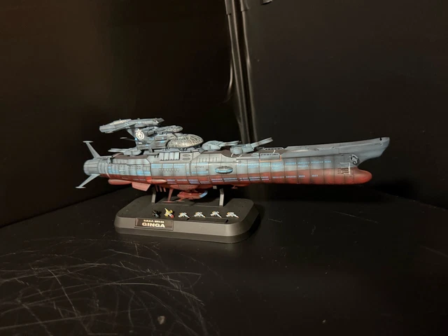 GEBAUTES & BEMALTES Bandai 1/1000 GINGA BBY-03 Space Battleship Yamato ...