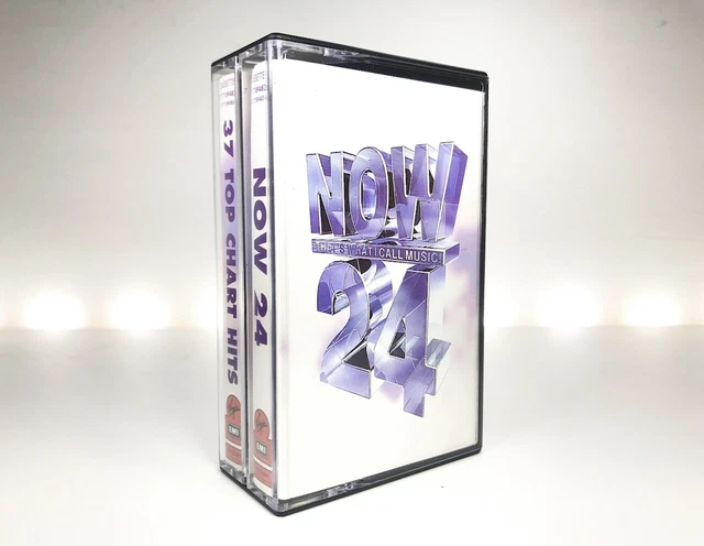 NOW THAT'S WHAT I CALL MUSIC 24 Vintage Double Cassette **TESTED** NEAR ...