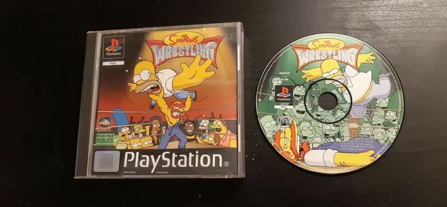 JEU SONY PLAYSTATION PS1 The Simpsons Pro Wrestling sans notice EUR 90 ...