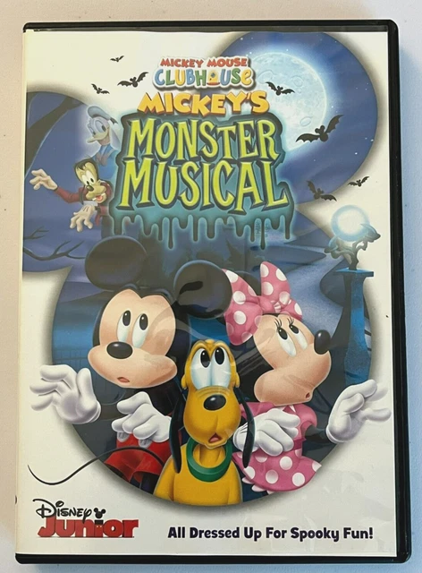 DISNEY JUNIOR MICKEY Mouse Clubhouse Mickey's Monster Musical 2015 DVD ...