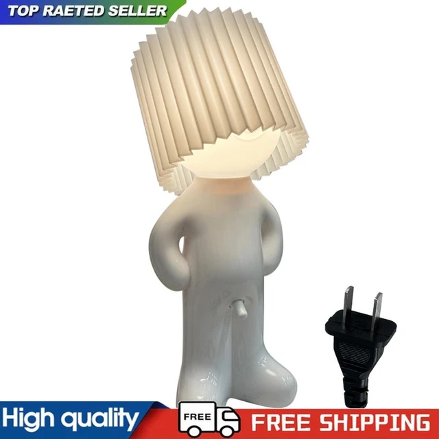 LITTLE SHY MAN Lamp Decorative Naughty Boys Desk Lamp for Bedroom ...