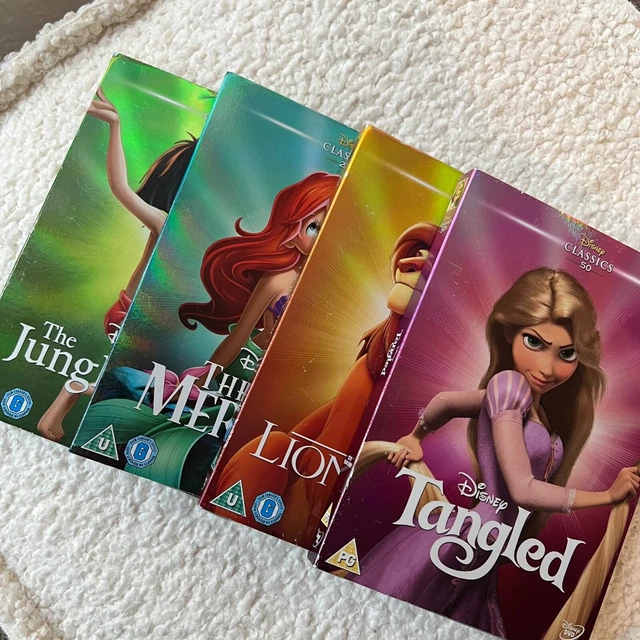 Disney Animated Classics Oring Slipcover New Sealed Dvd Bundle Lot £19