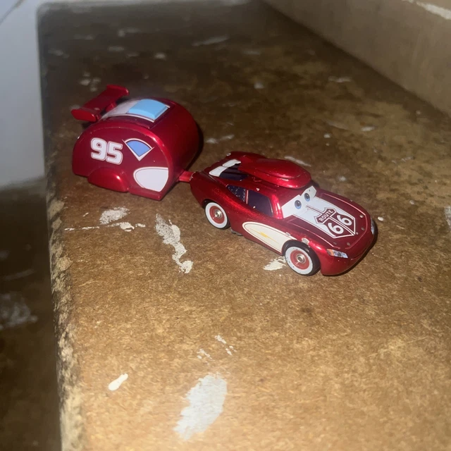DISNEY PIXAR CARS Road Trip Cruisin Lightning Mcqueen & Trailer Mattel 1/55 £20.00 - PicClick UK
