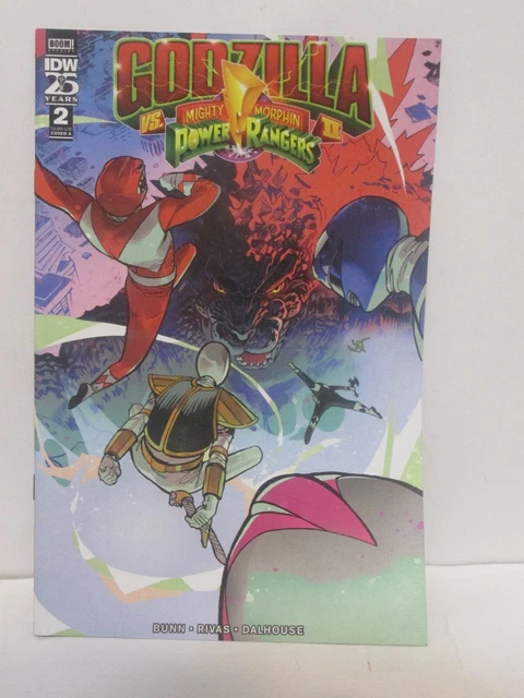 GODZILLA VS MIGHTY Morphin Power Rangers II #2 IDW comics 2024 EUR 3,90 ...