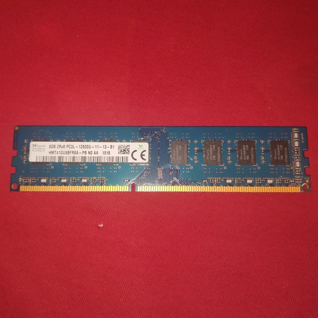 SK HYNIX 8GB DDR3L-1600 PC3L-12800U HMT41GU6BFR8A-PB EUR 14,90 - PicClick DE