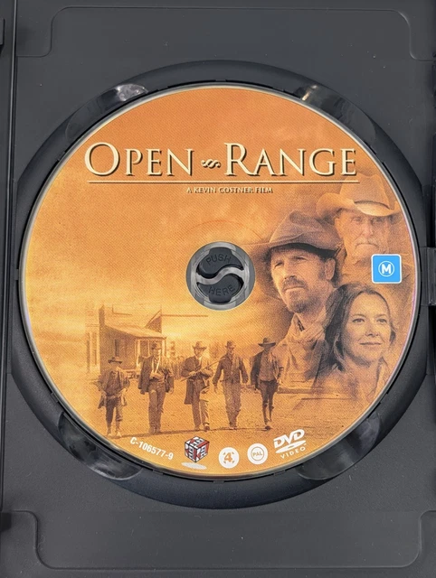 OPEN RANGE (2003) Region 4 DVD - Kevin Costner, Annette Bening [Mint ...