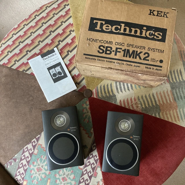 TECHNICS SB-F2 MK2 -Honeycomb Speakers, cast Alumium enclosures. £190. ...