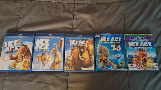 ICE AGE COLLECTION Blu-ray And 3D On Some Movie, With Shrek, 2, 3 ,4 ...